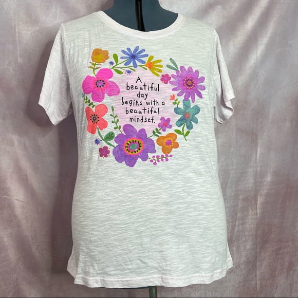 NATURAL LIFE | Tops | Natural Life A Beautiful Day Begins With A ...